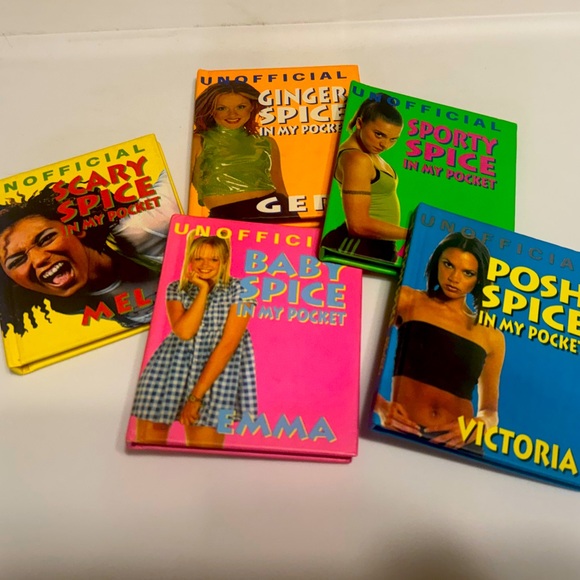 Other | Rarevintage In My Pocket Spice Girls Book Set | Poshmark